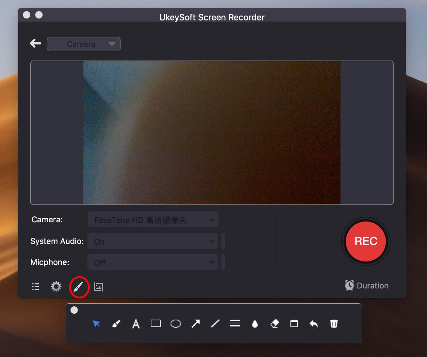 Come utilizzare UkeySoft Screen Recorder per Mac