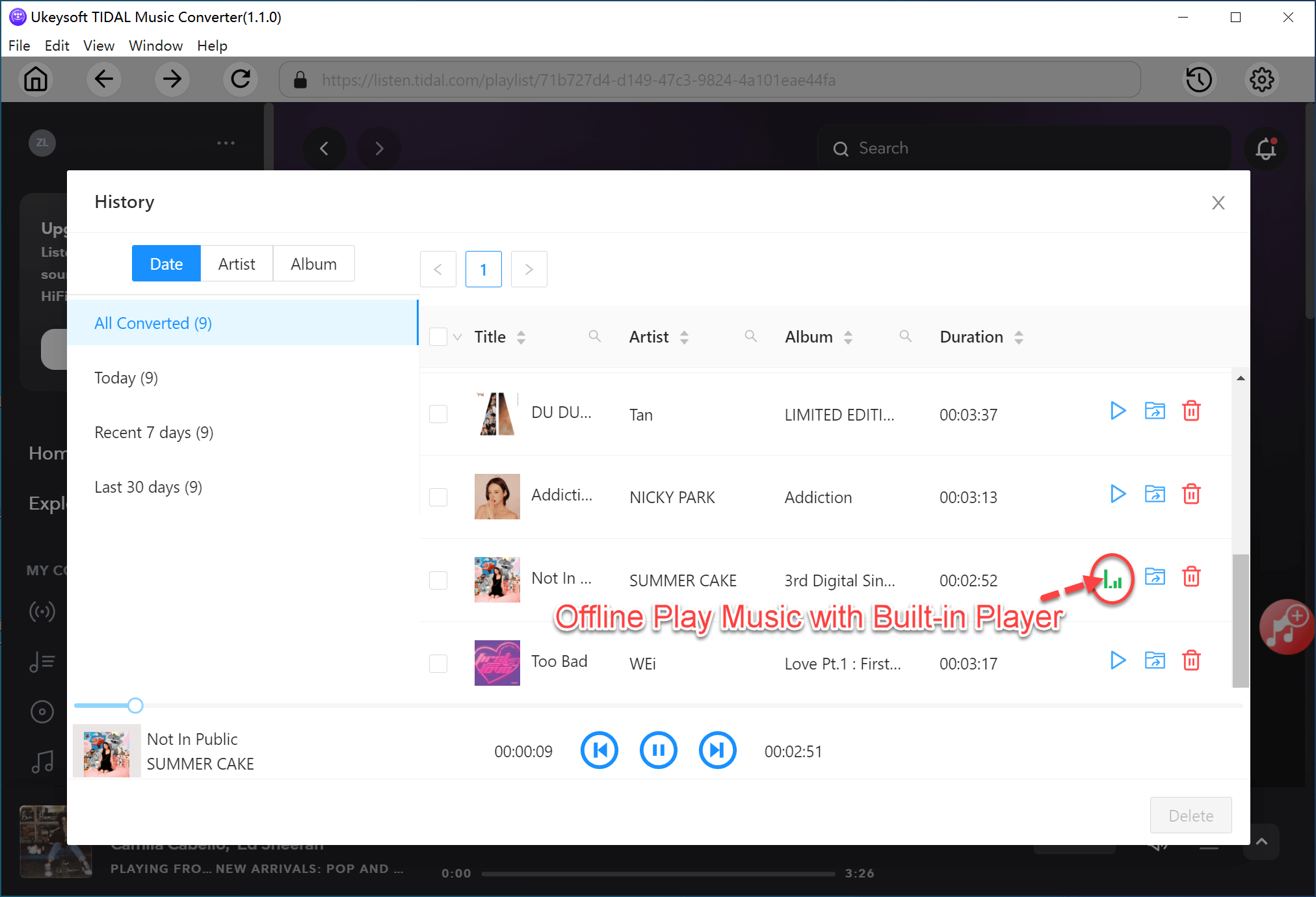 How to Download Tidal Music without Premium - UkeySoft