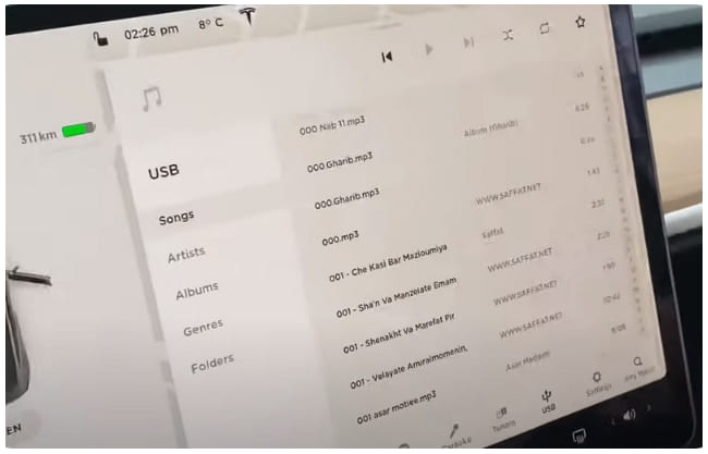 Comment jouer à Tidal sur Tesla