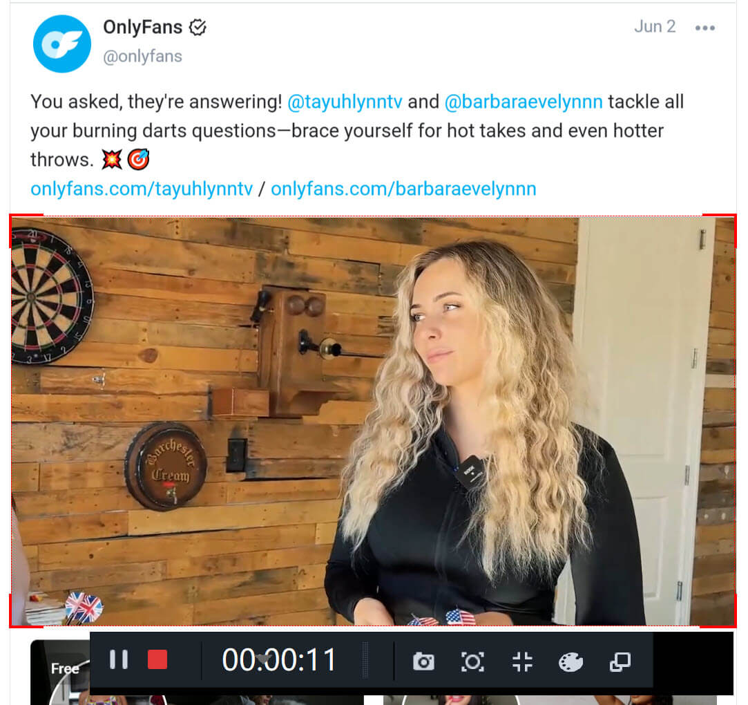 كيفية تسجيل البث المباشر لـ OnlyFans على الكمبيوتر الشخصي/Mac/iPhone ...