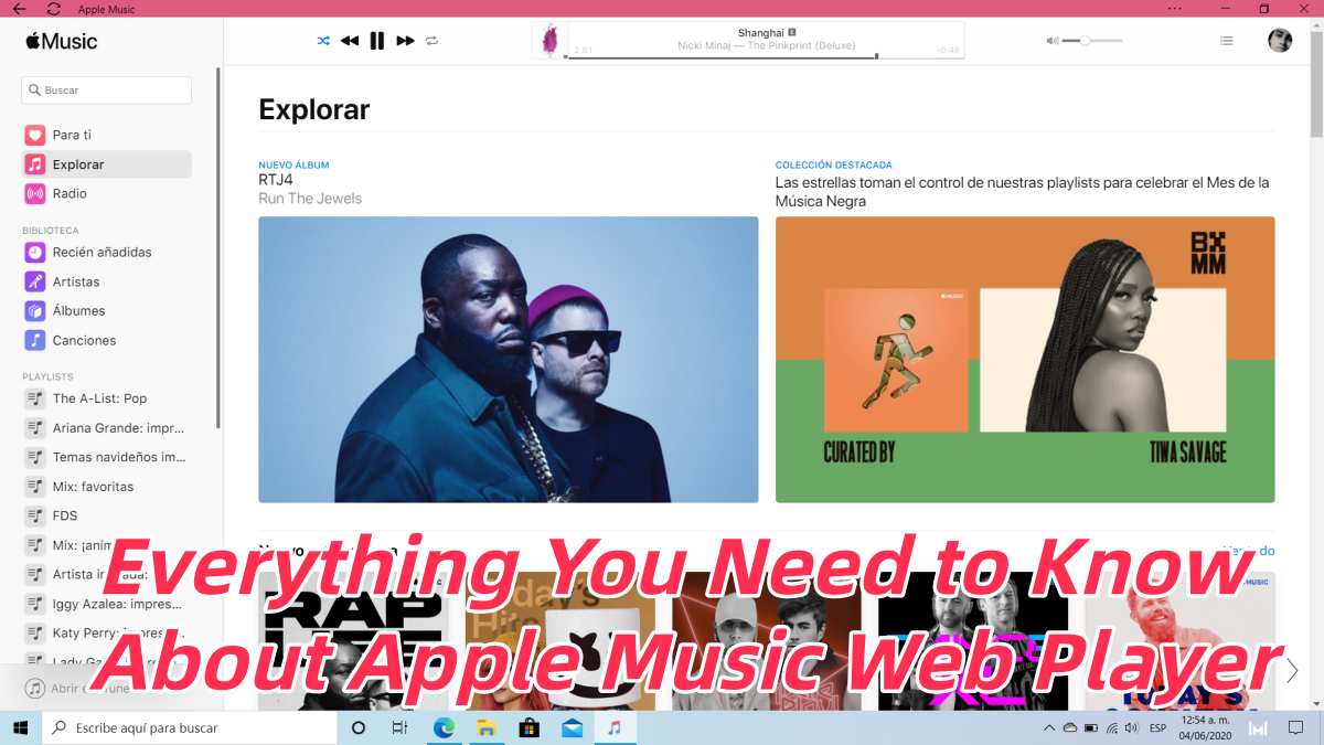Everything You Need to Know About Apple Music Web Player